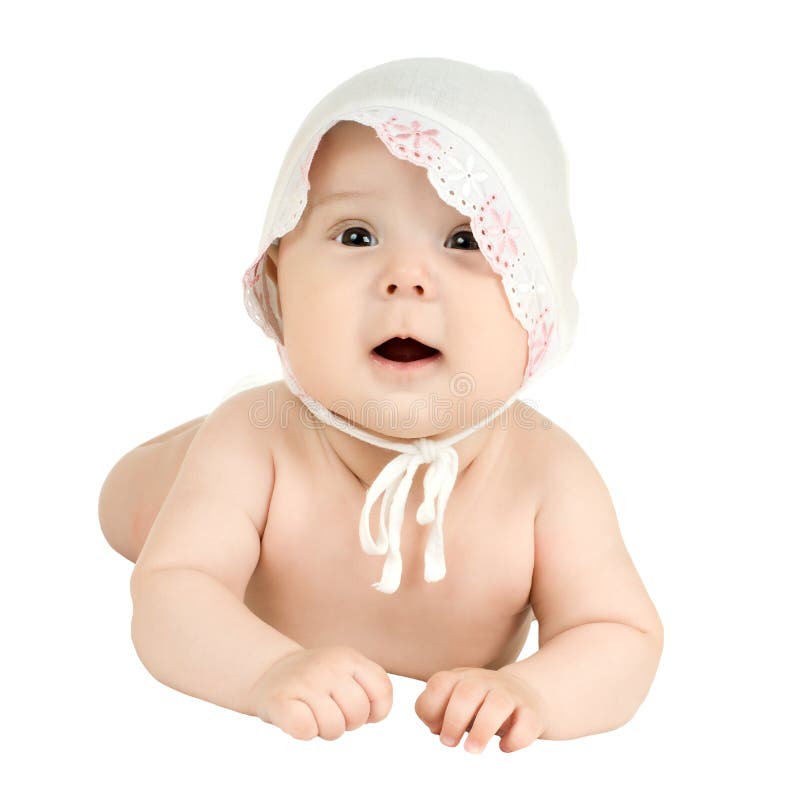 Charming baby stock image. Image of delightfully, cover - 4382419