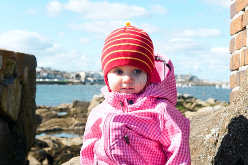 Baby stock photo. Image of nature, cold, rocks, town - 28588798