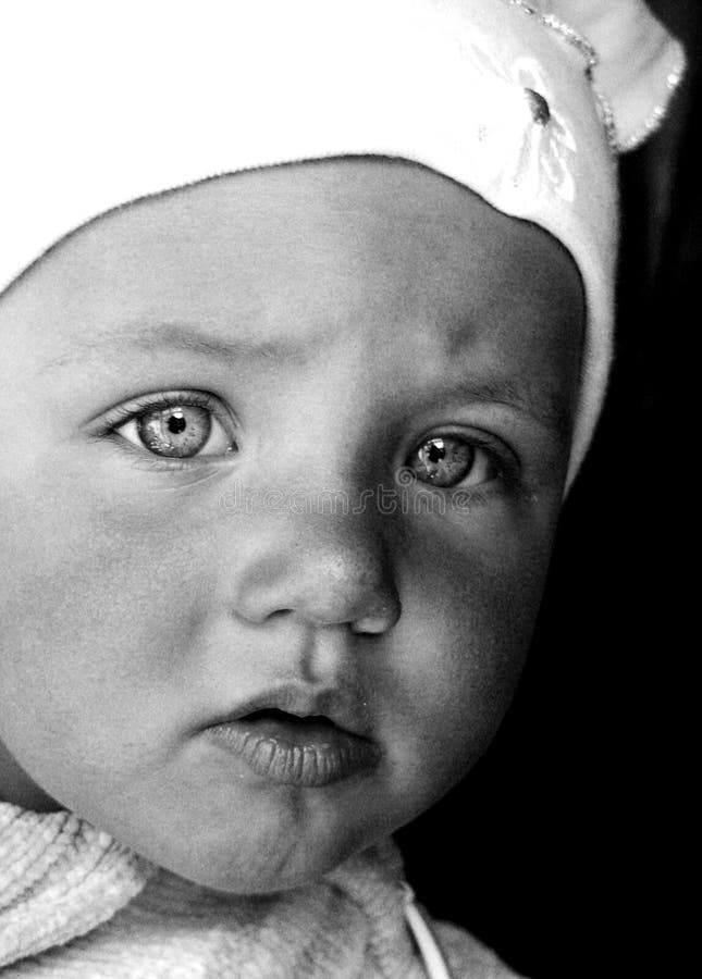 Baby stock image. Image of portrait, white, black, junior - 2898673