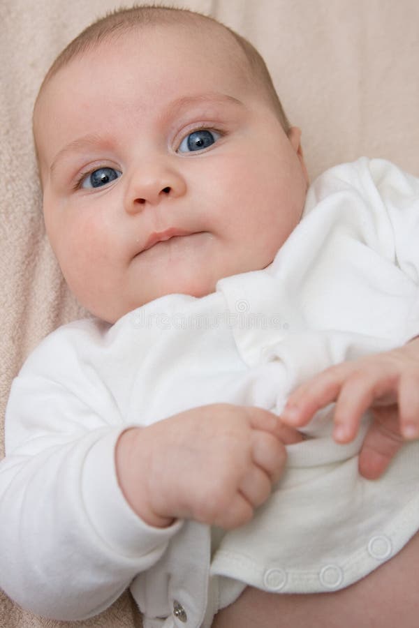 Baby stock image. Image of cute, adorable, head, sweet - 4441449
