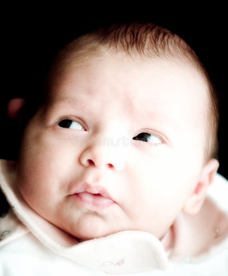 Baby stock image. Image of family, newborn, face, cute, girl - 66527