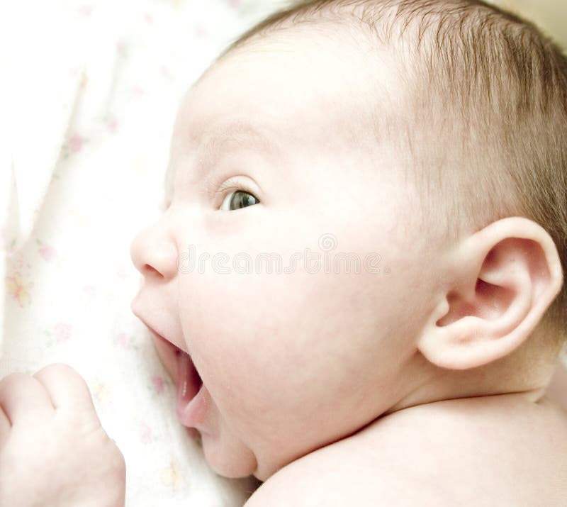 Baby stock image. Image of family, newborn, face, cute, girl - 66527