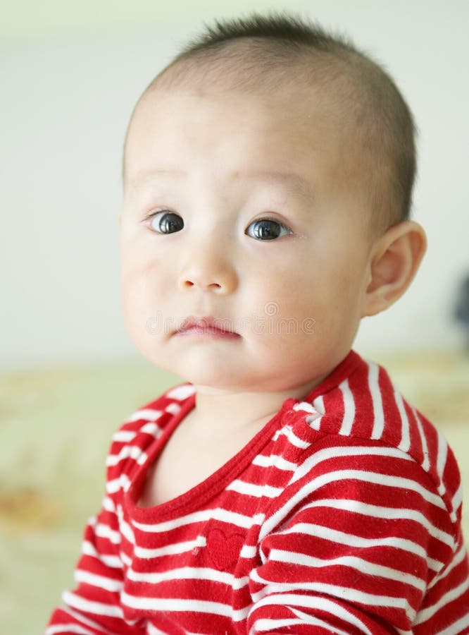 Chinese baby boy stock image. Image of smiling, happy - 19414261