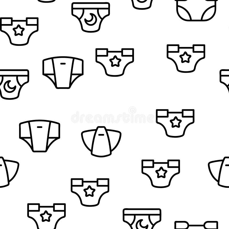 Diapers Vector Creative,Pampers Stock Illustration - Illustration of ...