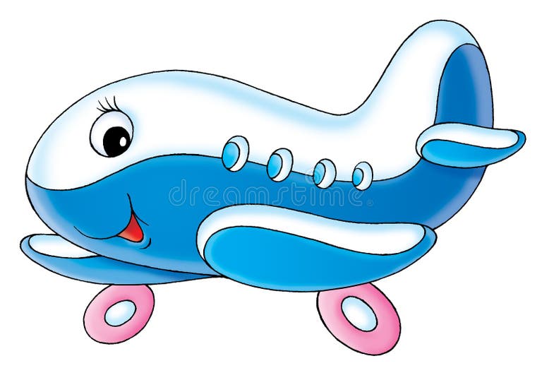 Baby Airplane stock illustration. Illustration of funny - 3100252