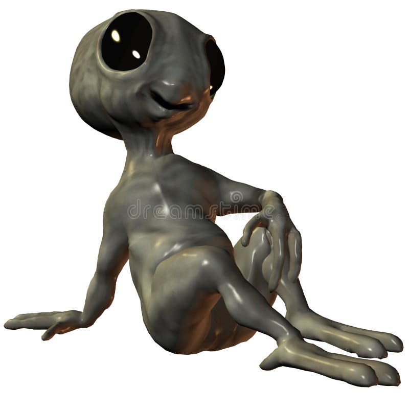 Notebook Doodle Sketch Alien Monster Stock Vector - Illustration of ...