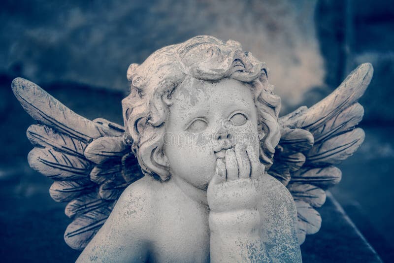 Baby angel stock photo. Image of hope, flying, algae - 91853114