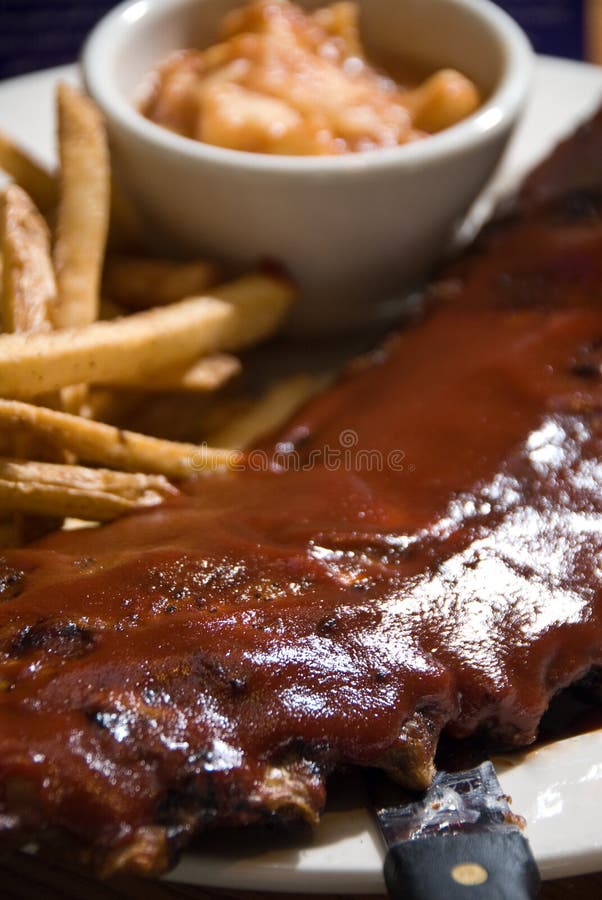 Baby back ribs stock photo. Image of close, rack, vertical - 11116942