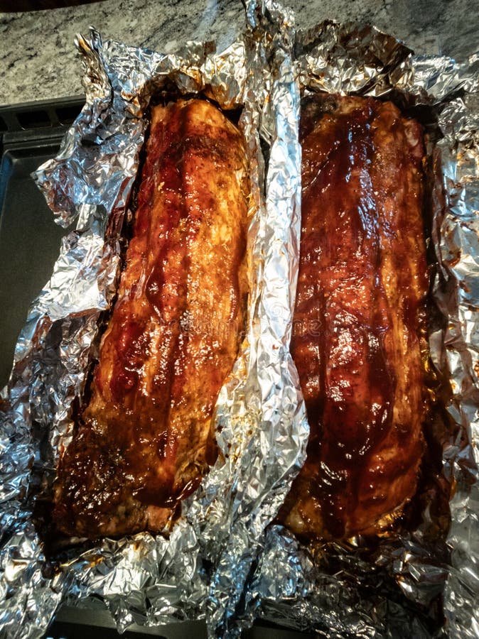 Baby Back Ribs for Dinner Tonight Stock Photo - Image of hungry, pork ...