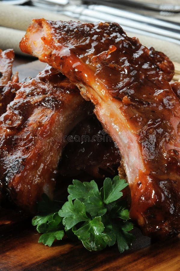 Baby back ribs. stock image. Image of piece, flavor, back - 1907097