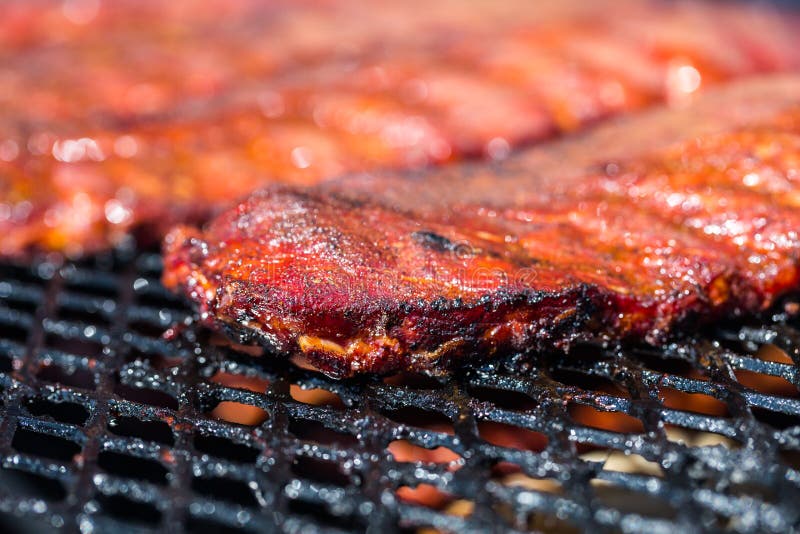 Baby back ribs stock photo. Image of competition, appetizer - 44056146