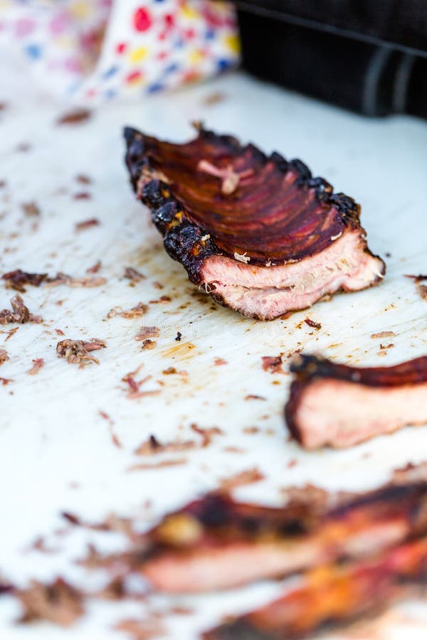 Baby back ribs stock image. Image of ribs, competition - 44056277