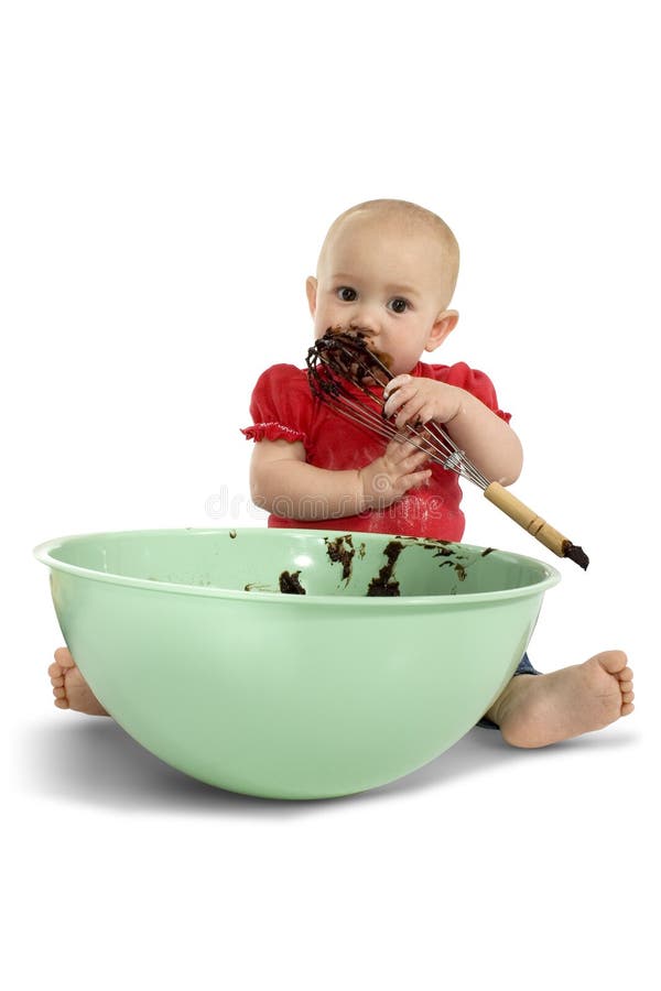 Baby Baking stock photo. Image of chocolate, white, sweets - 1380022