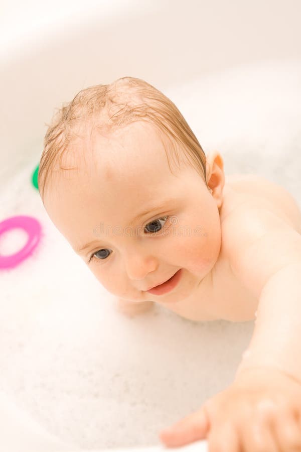 Baby In Bath Picture. Image: 10121929