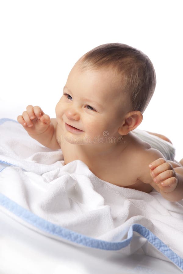 Baby after bath stock image. Image of clean, beauty, person - 22712869