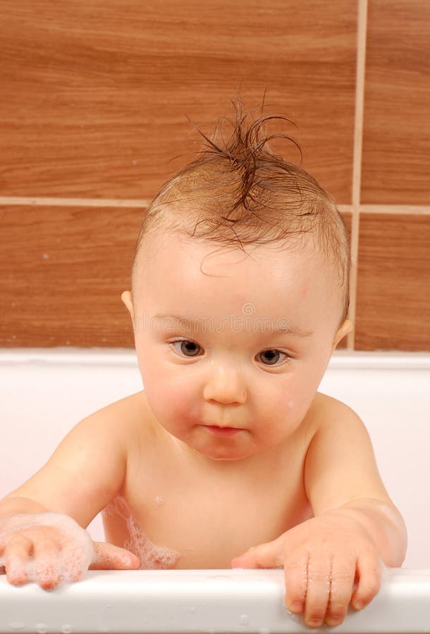 Baby Bath Picture. Image: 4659278