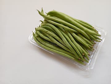 Baby Beans with Plain White Background Stock Photo - Image of meat ...