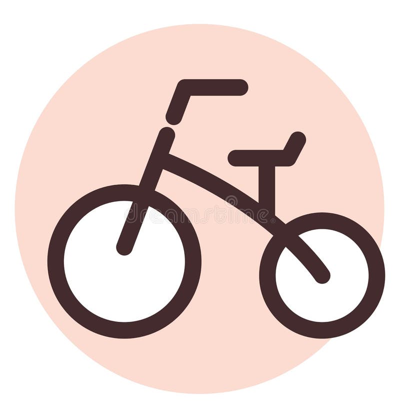 Baby bike, icon stock vector. Illustration of recreation - 261064231