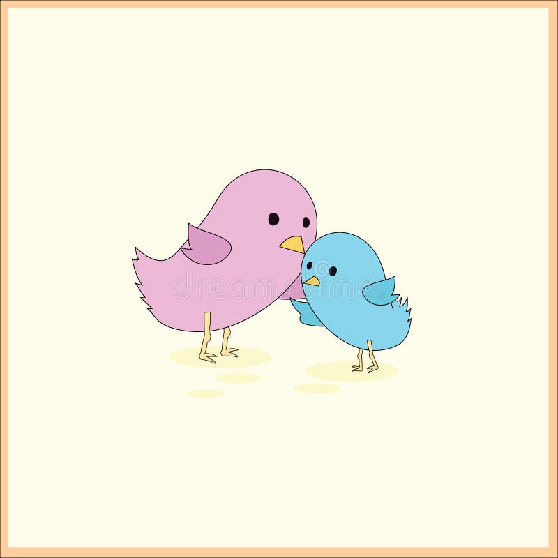 Baby bird card stock vector. Illustration of future, modern - 15279635