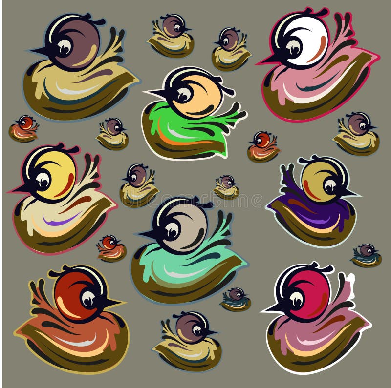 Baby bird icon drawing stock vector. Illustration of nestling - 134717726