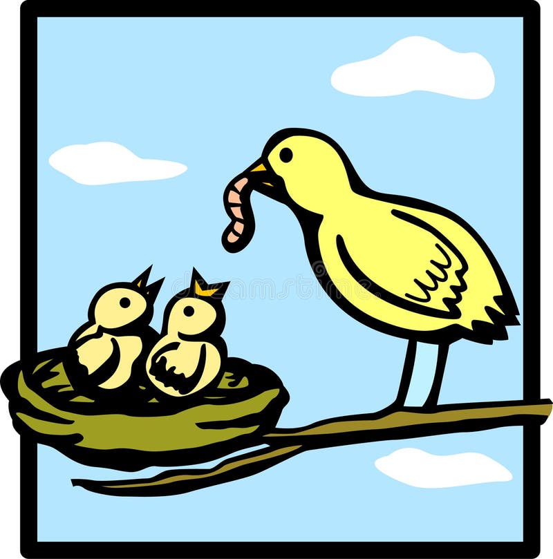 Baby Bird Nest Clip Art