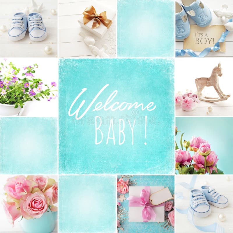 583 Blue Baby Boy Collage Stock Photos - Free & Royalty-Free Stock ...