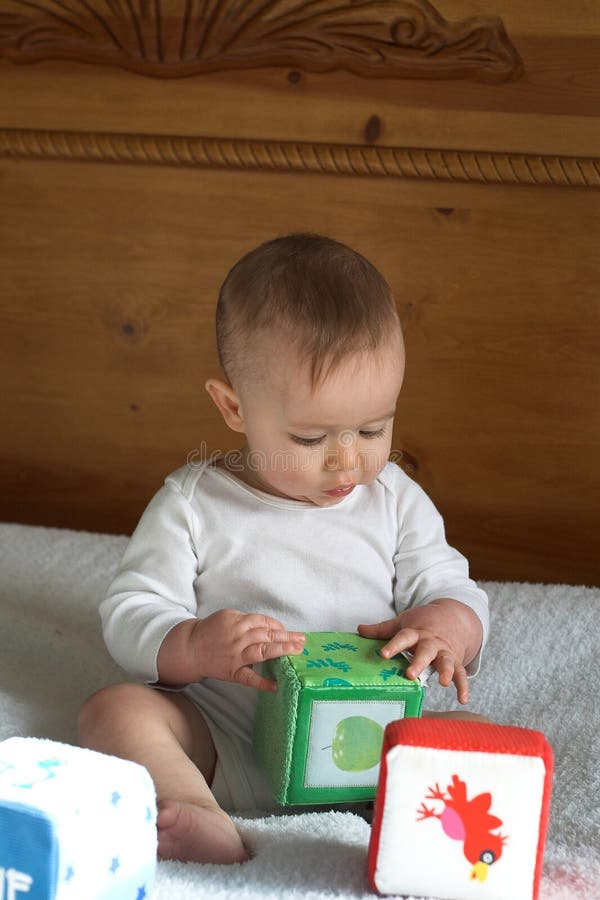 Baby Blocks stock image. Image of playful, face, fabric - 1807563