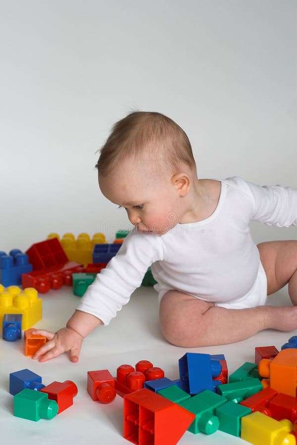 Baby Blocks stock photo. Image of learn, white, playing - 1968168
