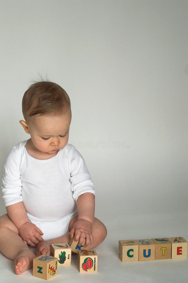 Baby Blocks stock image. Image of blocks, sitting, discover - 2027075