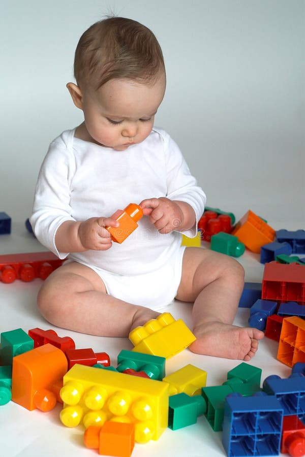 Baby Blocks stock photo. Image of precious, colorful, blue - 2299472