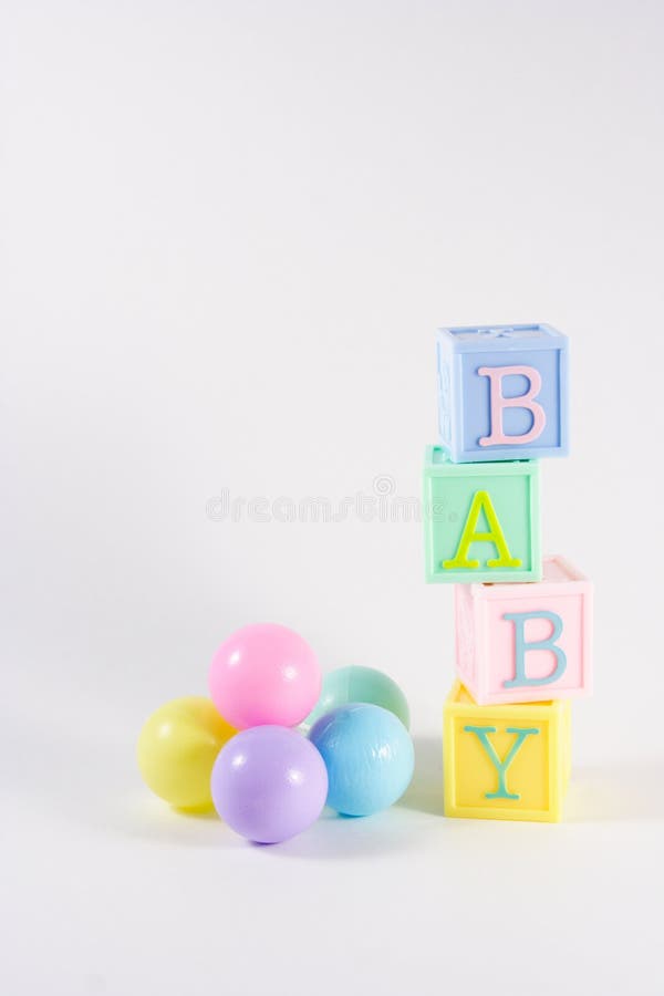 Baby blocks stock image. Image of children, letters, baby - 368709