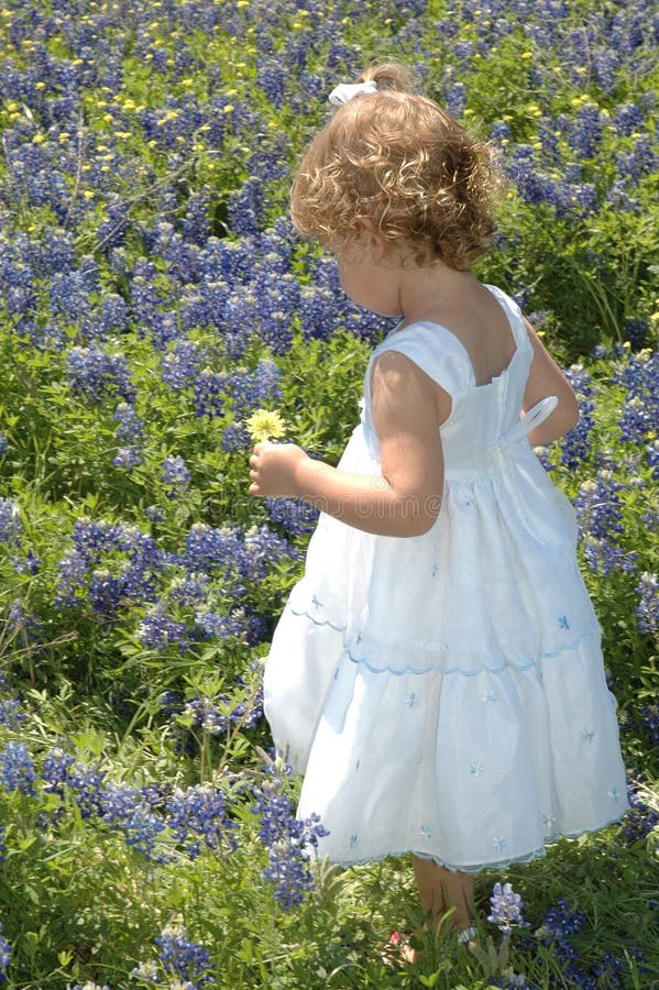 Baby Girl Sitting in Highchair Waiting To Be Fed Stock Image - Image of ...