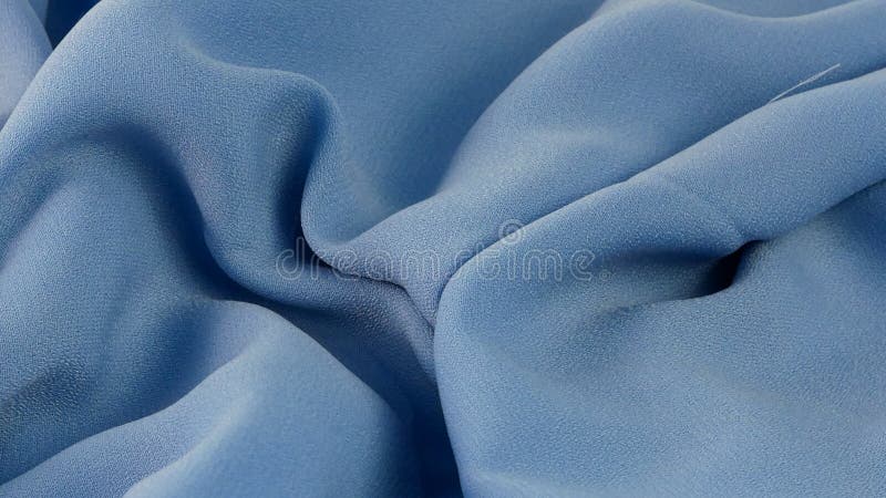 Baby Blue Fabric Texture, Wrinkled Fabric As a Background Stock Image ...