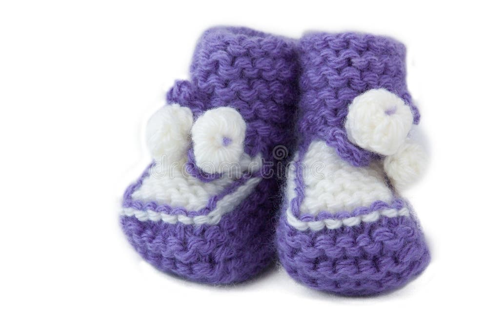 Baby bootee stock image. Image of pair, bootee, child - 28232201