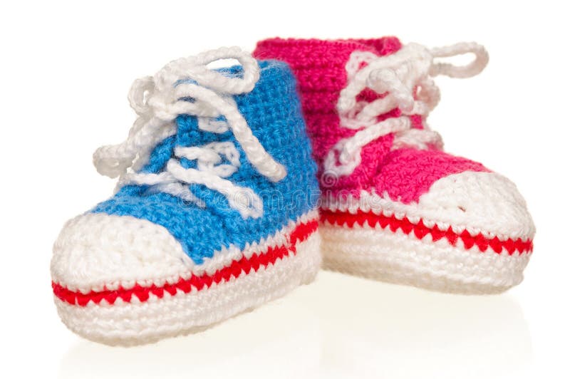 Blue baby booties stock photo. Image of shoe, child, fashion - 11029564