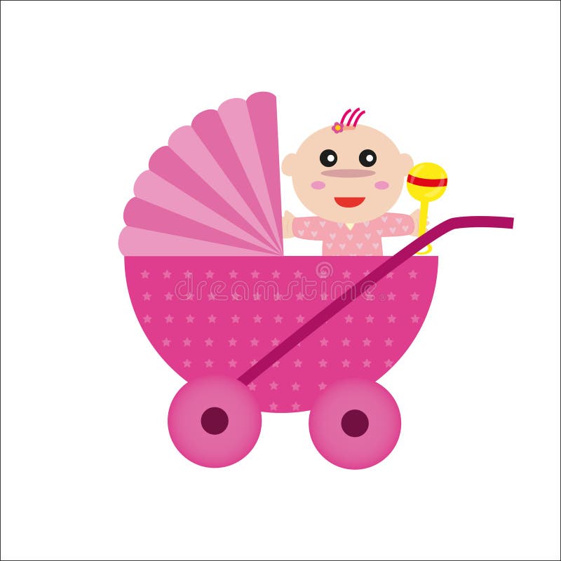 Baby born stock vector. Illustration of people, childhood - 27500133