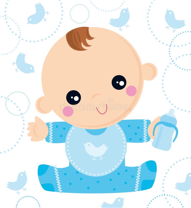 Baby born stock vector. Illustration of birthday, sweet - 9125072