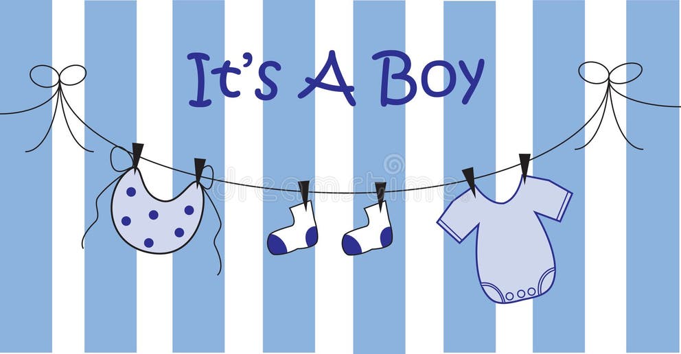 Newborn Baby Boy Clipart Stock Illustrations – 5,155 Newborn Baby Boy ...