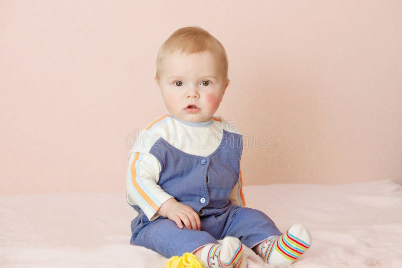 Baby boy stock image. Image of infancy, care, lovely - 24942657