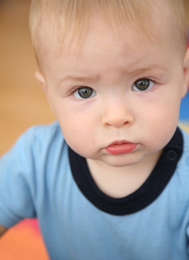 Baby Boy stock image. Image of young, casually, lone - 29034749