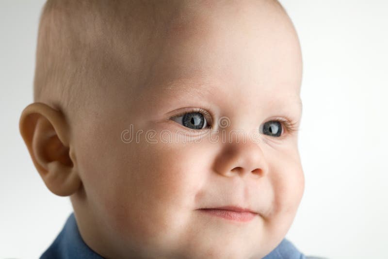 Baby boy stock photo. Image of enjoyment, lifestyle, cheerful - 5391356
