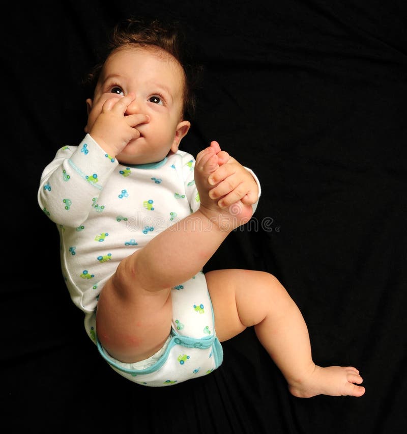 Baby boy stock photo. Image of soft, little, portrait - 5872612