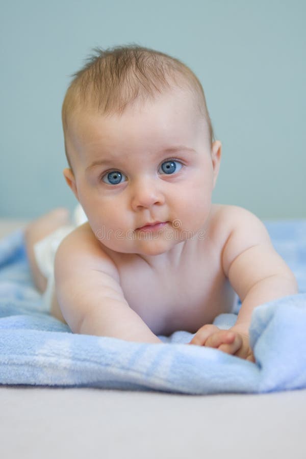 Baby boy stock photo. Image of innocence, innocent, sweet - 6096332