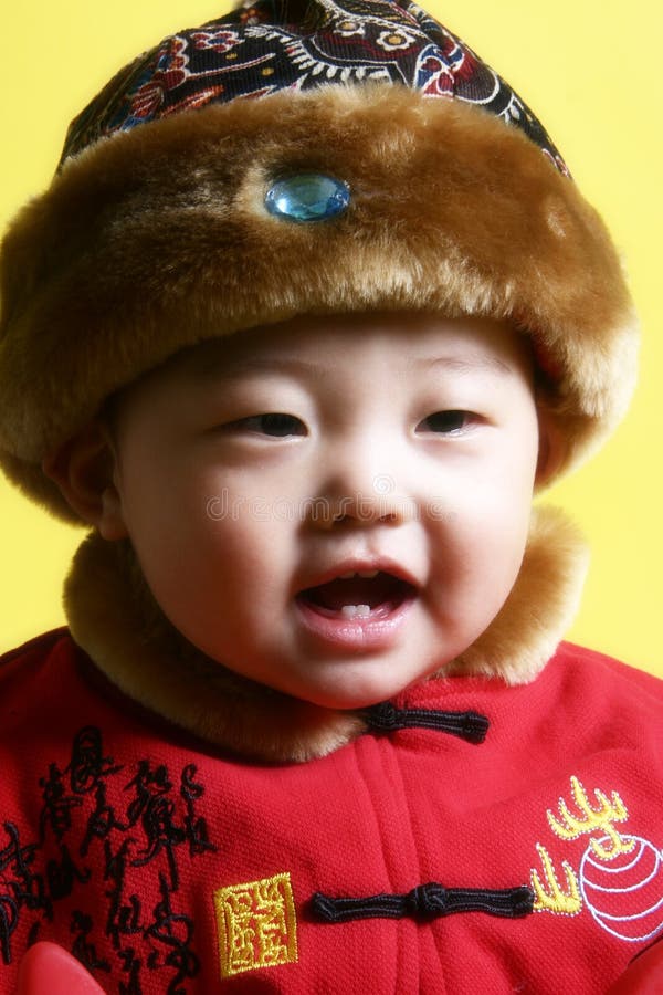 Little Girl in Russian Traditional Dress Stock Image - Image of baby ...