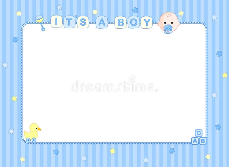 Baby Boy Border Stock Illustrations – 5,297 Baby Boy Border Stock ...