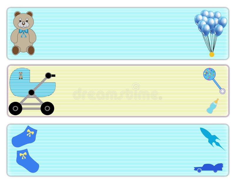 Baby boy borders stock illustration. Illustration of sock - 57659470