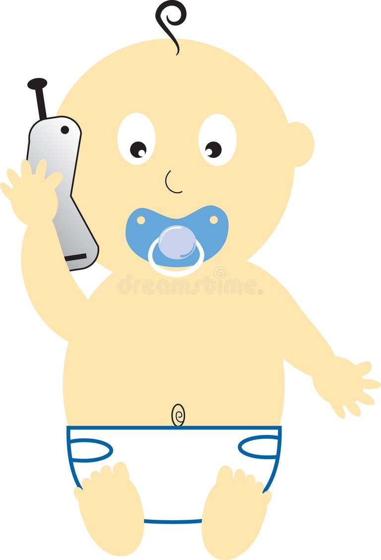 Cute Boy Talking Phone Stock Illustrations – 441 Cute Boy Talking Phone ...