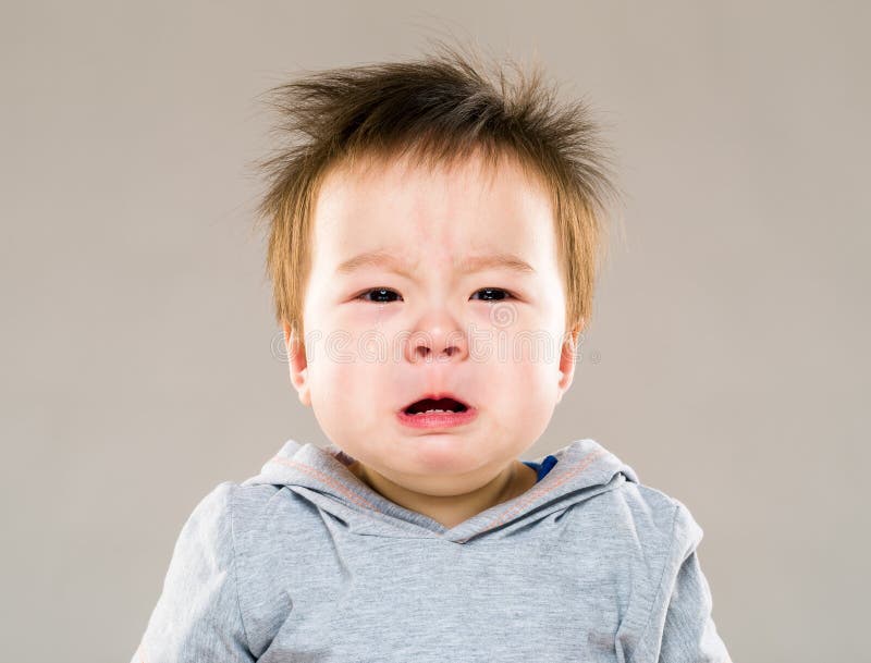 Baby boy feeling confused stock photo. Image of itch - 40943064