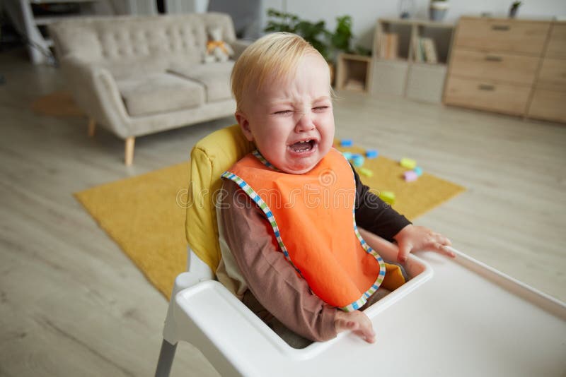 Baby boy crying stock image. Image of small, toddler - 198965485