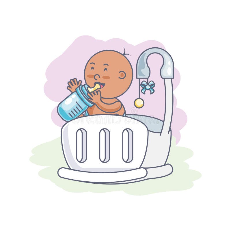 Cute Baby Boy Cot Stock Illustrations – 1,116 Cute Baby Boy Cot Stock ...